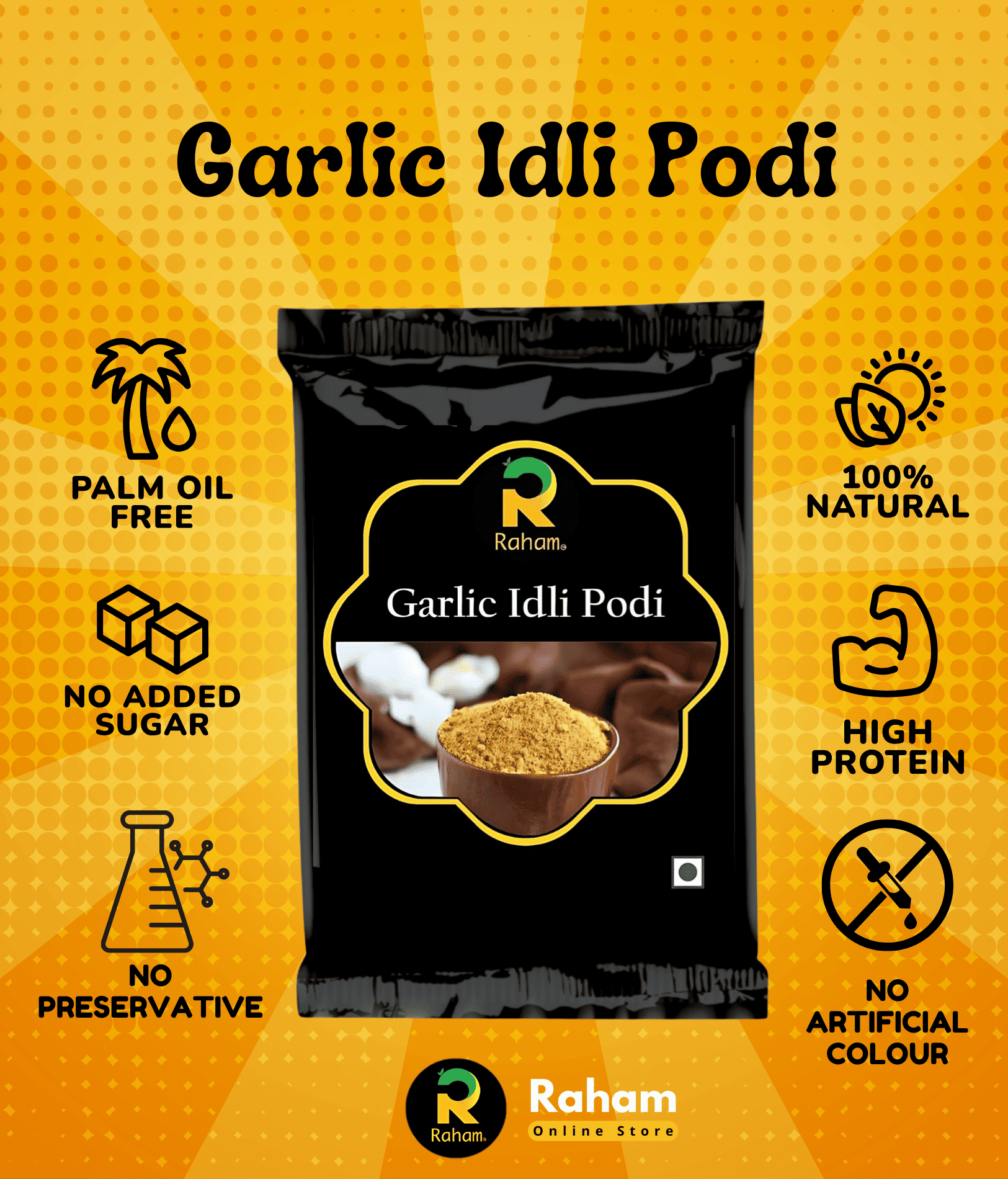 Garlic Idly Podi – rahamgroup